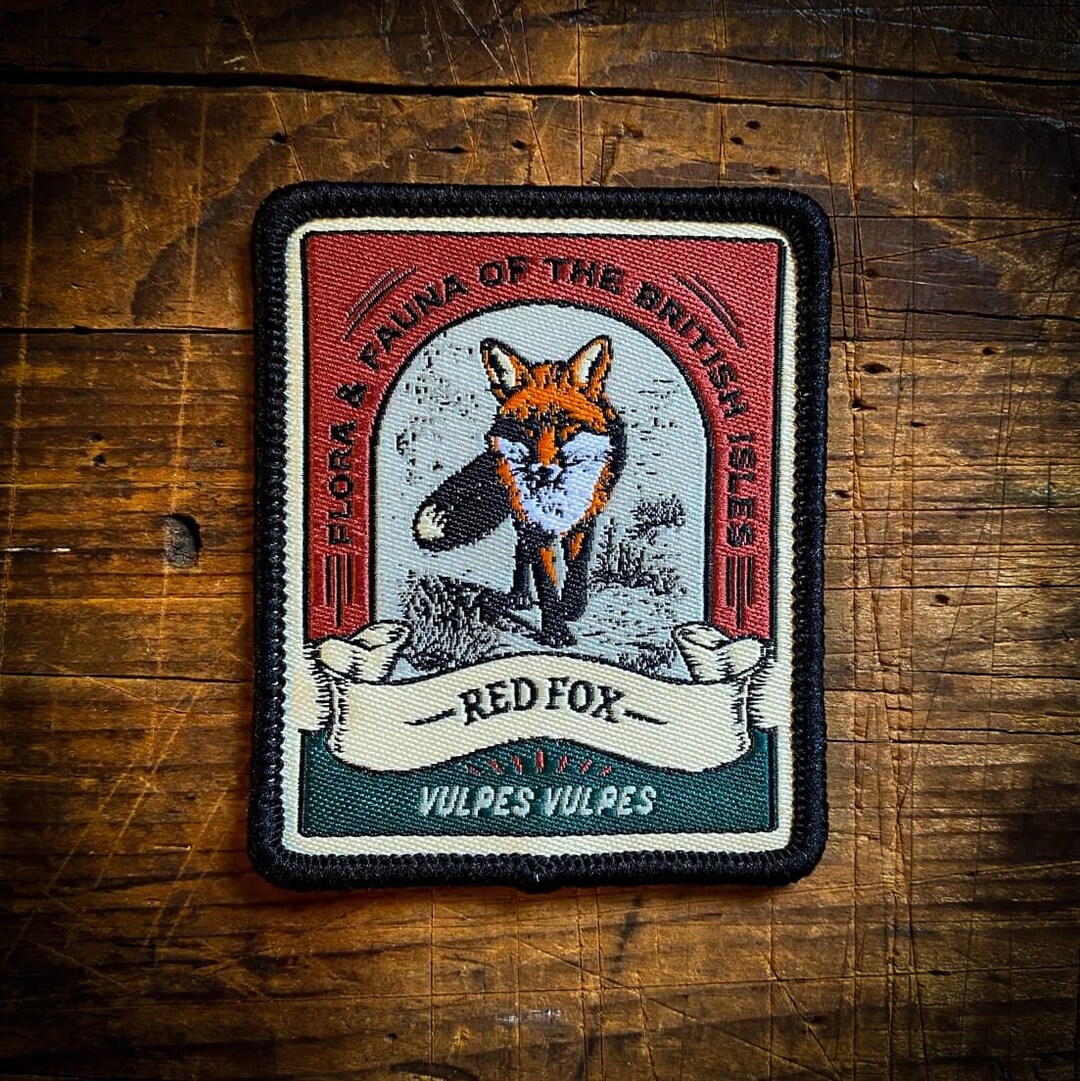 Red Fox Patch - Etsy