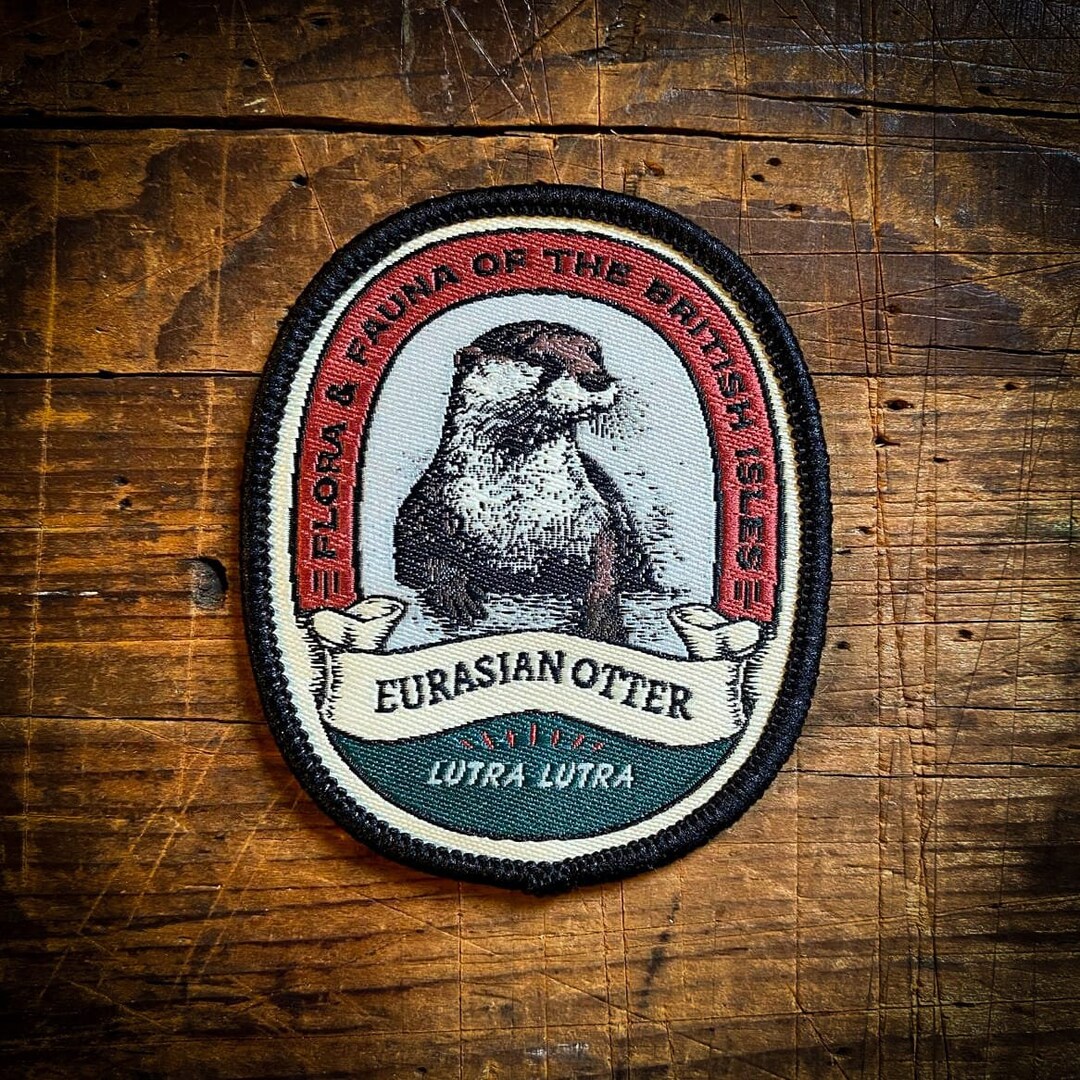 Eurasian Otter Patch - Etsy