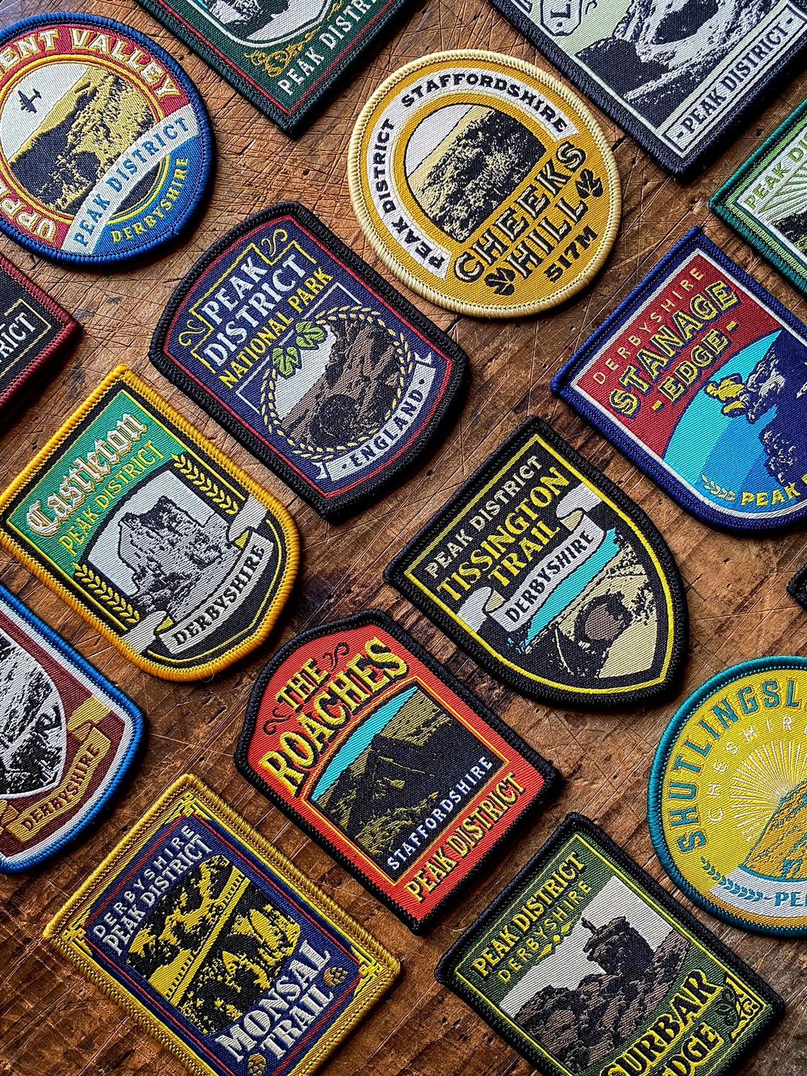 Peak District Patches (set of 18) - Bundle Deal! - Etsy