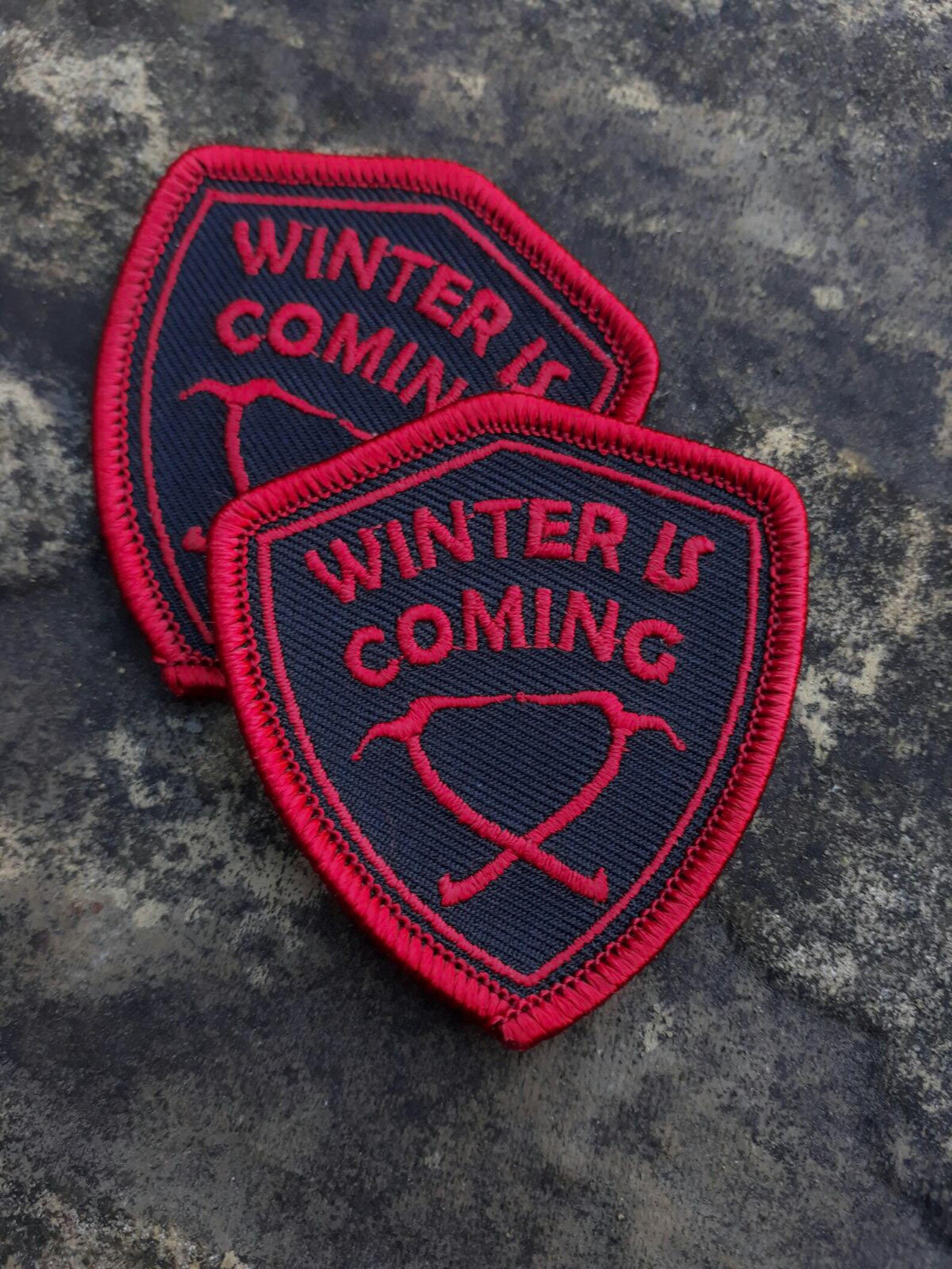 Winter is Coming Embroidered Patch - Etsy