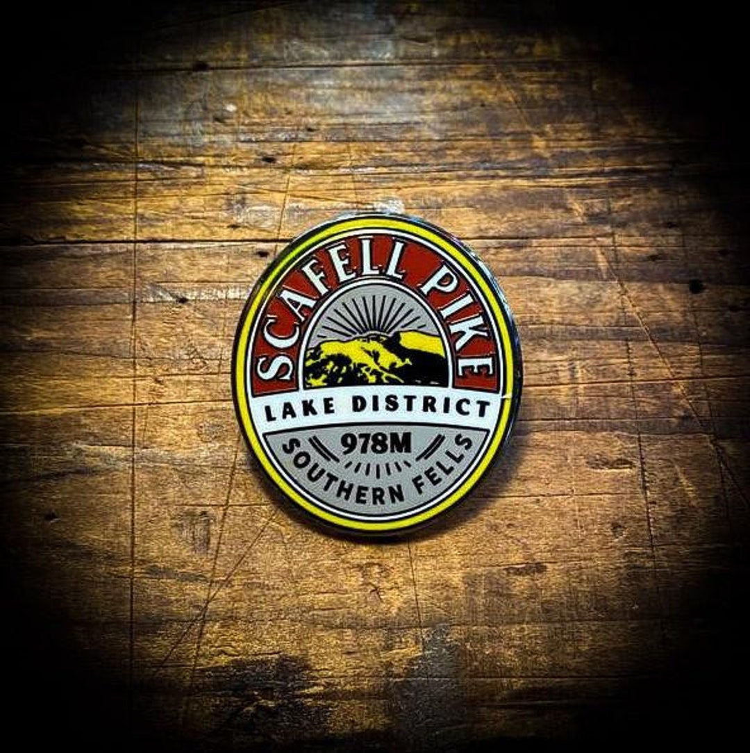 Scafell Pike Pin - Etsy