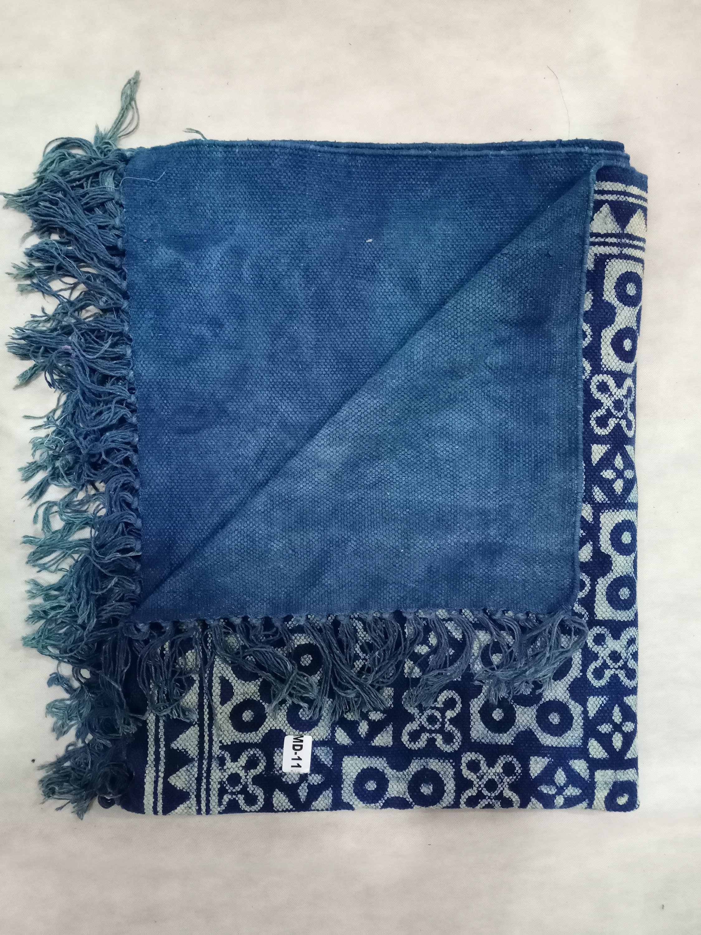 Indigo Rug Blue Rug Indian Rug Dari Rug Cotton Handmade Woven - Etsy UK