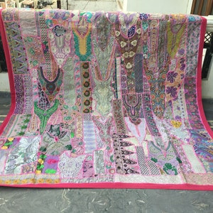 Hippie Gypsy Bedding,handmade Boho Wall Hanging Huge Size Vintage ...