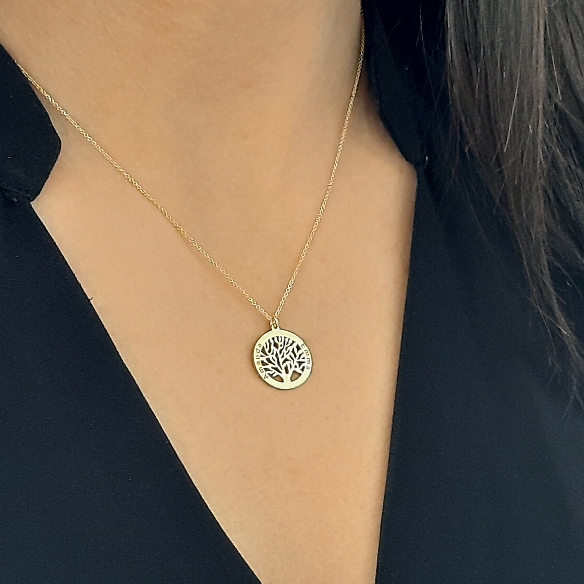 Einzigartige Baum des Lebens Halskette Baum Halskette - Etsy.de