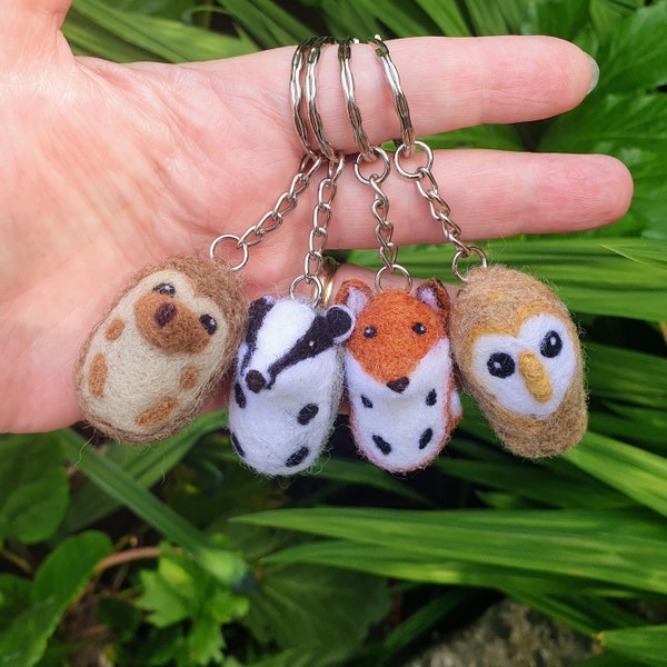 Felt Keyrings - Etsy UK