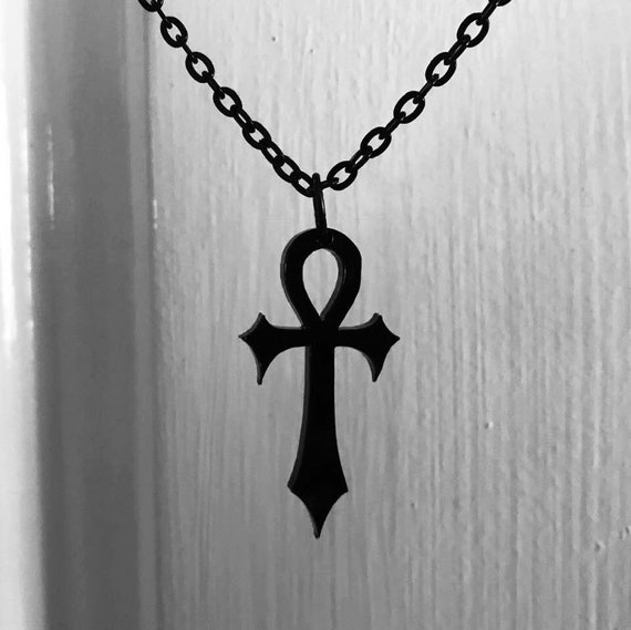 Gothic Ankh Necklace - Etsy