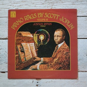 1974 piano Rags by Scott Joplin Vol. 3 Vinyl Record Joshua Rifkin ...