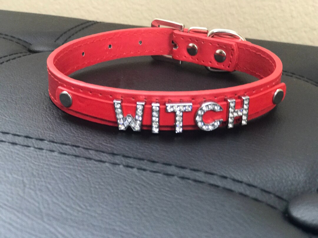 WITCH Collar - Etsy
