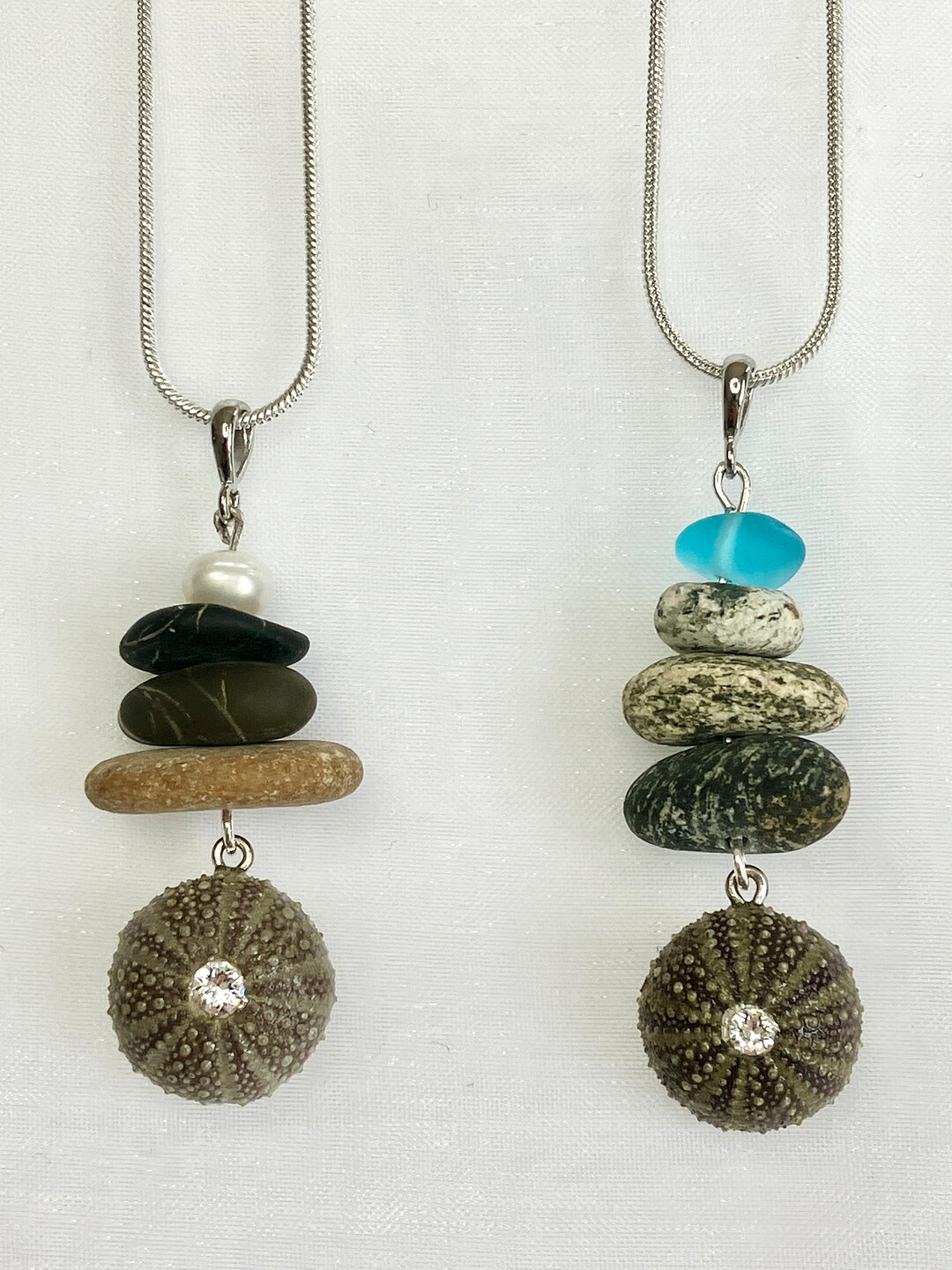 Cairns, Chain of Pebbles, Sea Urchins - Etsy