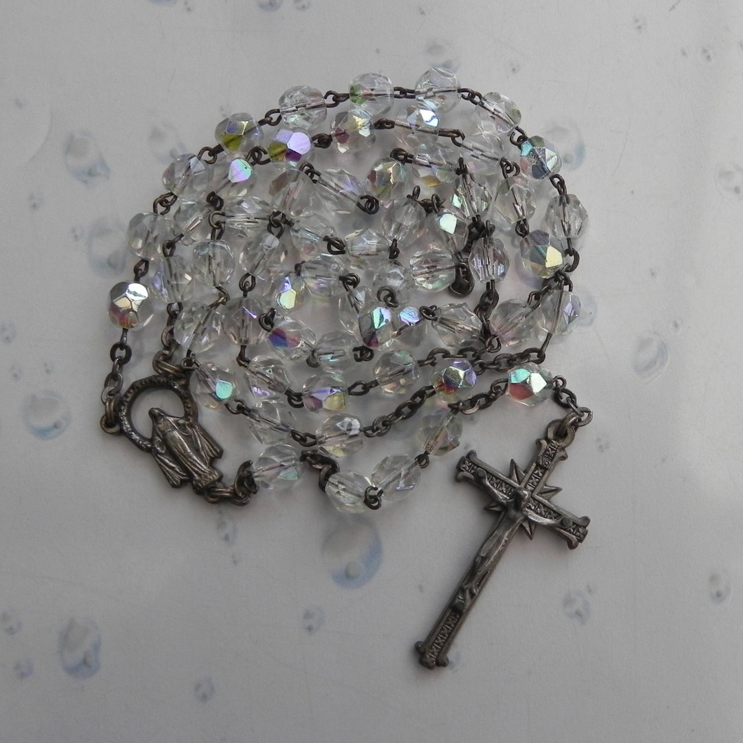 Vintage Italian Roma Rosary Beads - Etsy