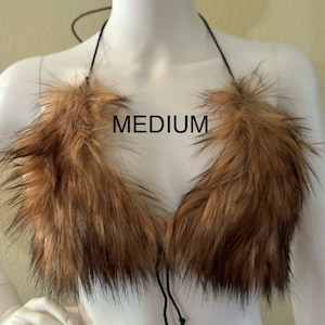 Fun Faux Furry Novelty Bra - Etsy