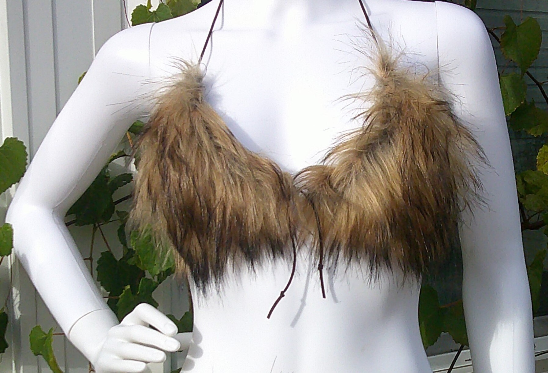 Fun Faux Furry Novelty Bra - Etsy