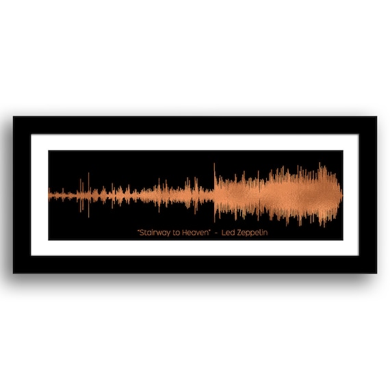 Song Sound Wave Art Print Gift for Boyfriend Soundwave Art | Etsy