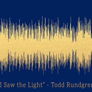 Song Wave Print Soundwave Art Song Wave Gift Custom Song - Etsy