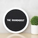 11"x11" Round Felt Letter Board | THE ROUNDABOUT - Black | Black Felt ...