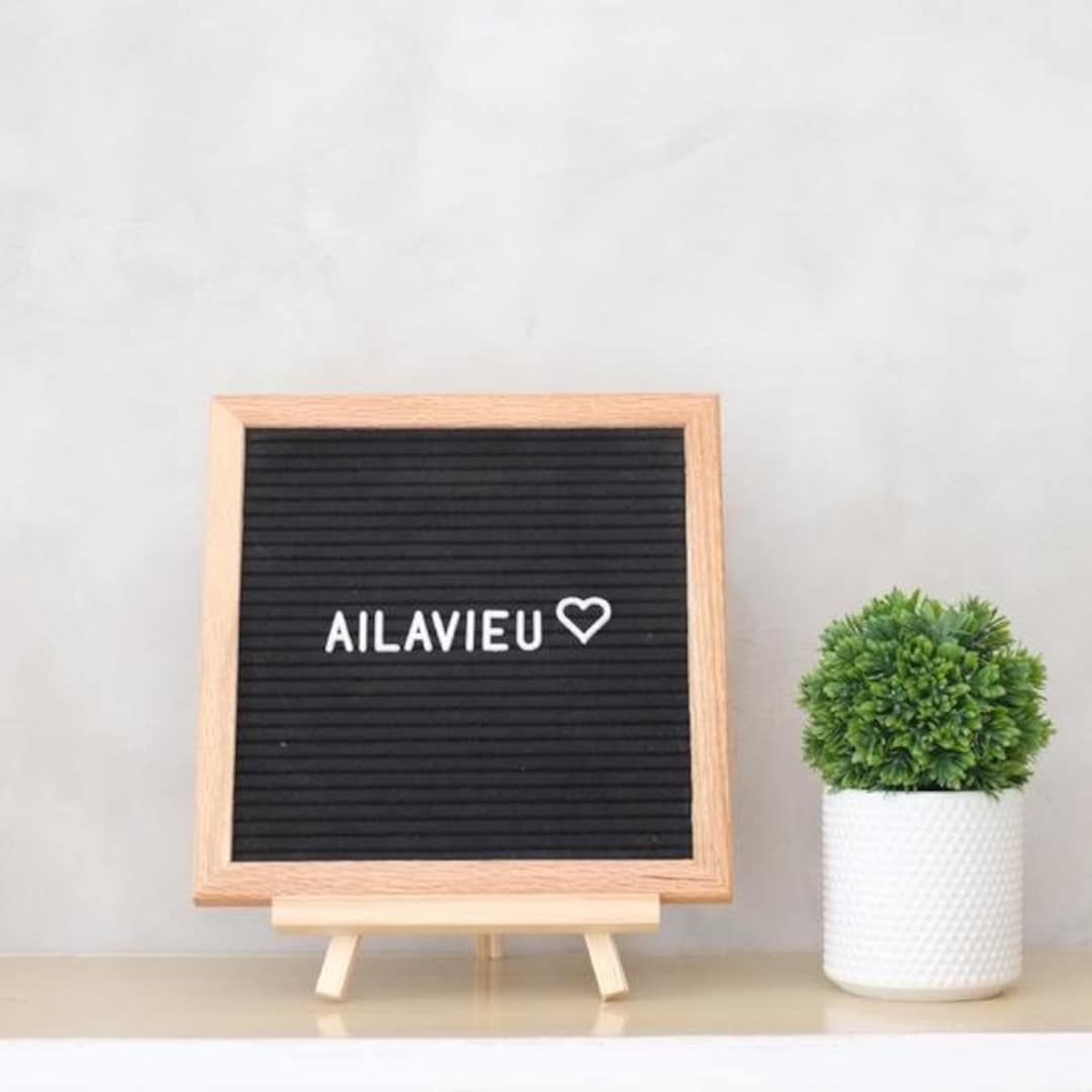 WOODEN DISPLAY STAND for Letter Boards Prop Support for - Etsy