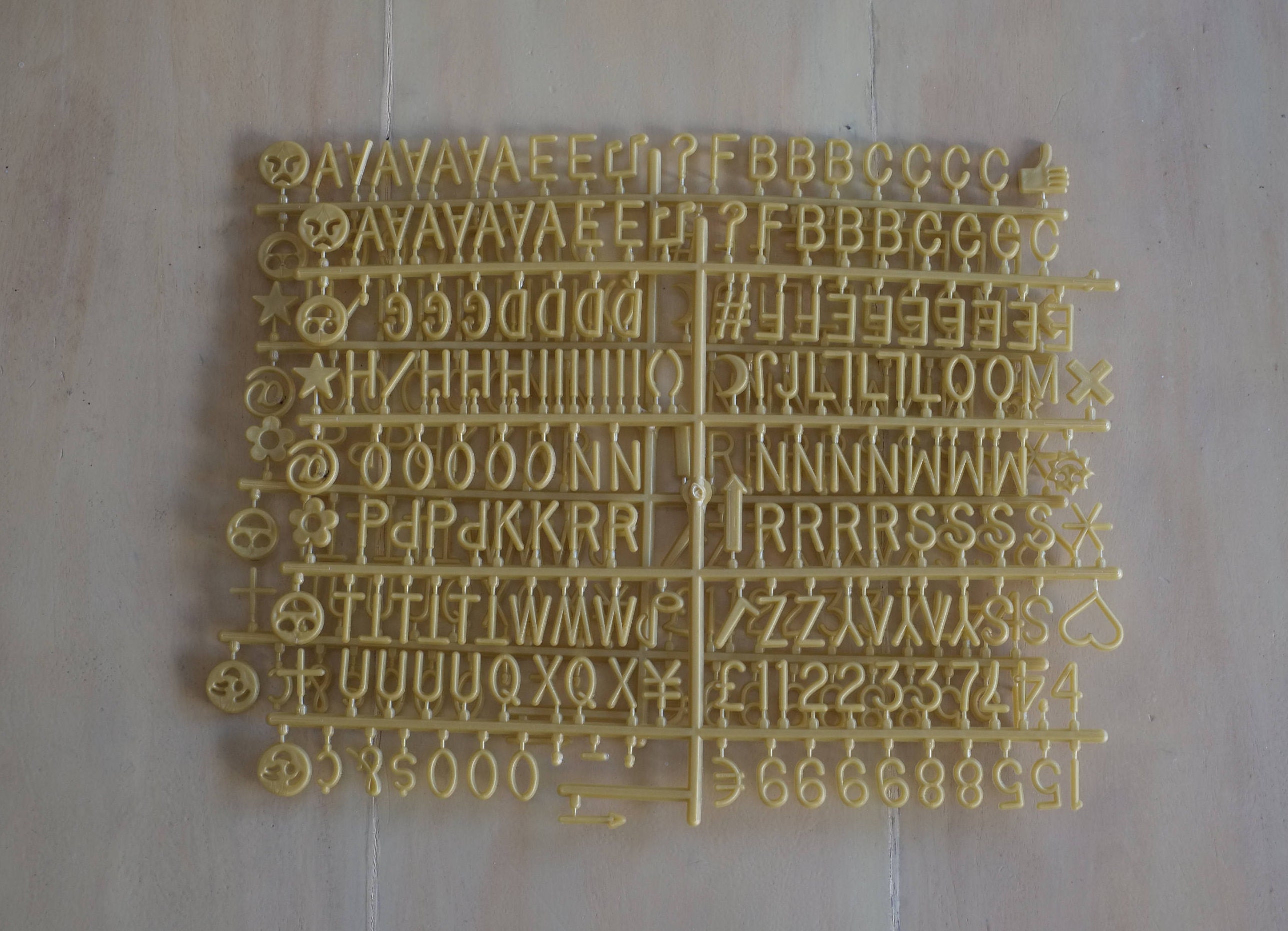 3/4 GOLD Letter Set for Letter Boards EXTRA 3/4 INCH - Etsy