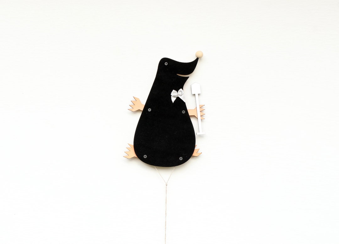 Pull String Puppet Jumping Jack Pull Toy, Wood and Textile, Pull String ...