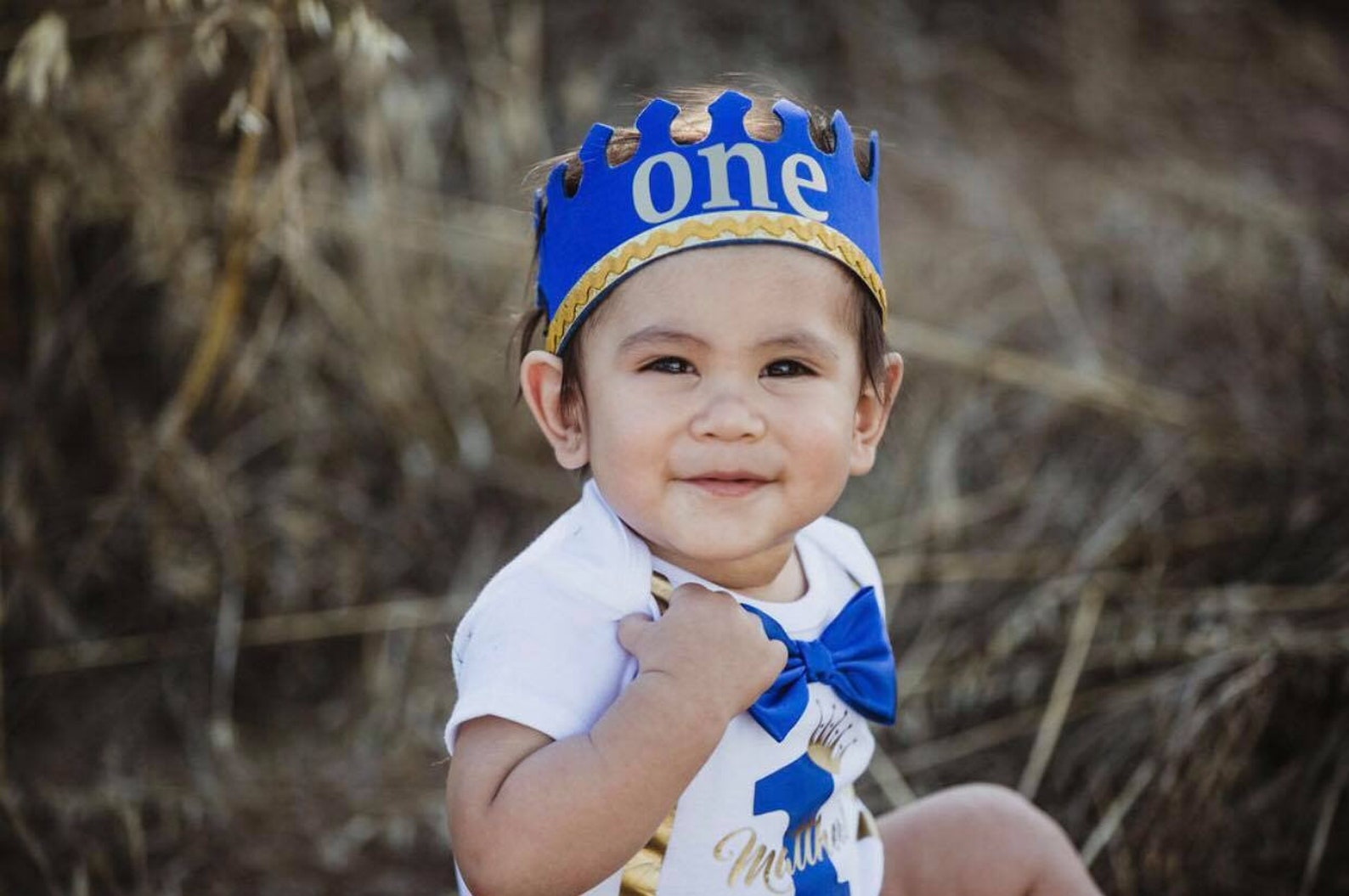 Royal Blue Prince King Outfit First Smash Cake Photography - Etsy