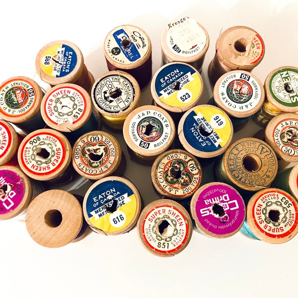 Antique Spools - Etsy