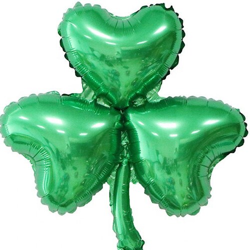 Shamrock Balloons Set St. Patrick's Day Balloons St. - Etsy