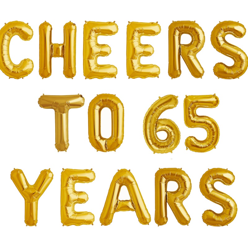 65th Birthday Decorations - Etsy