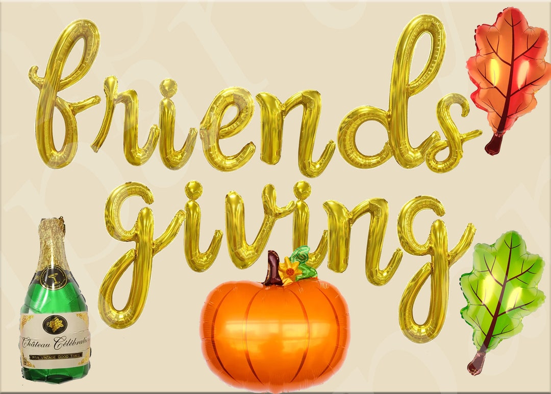 Friendsgiving Balloon Garland Kit Friends TV Fall Decor Thanksgiving ...