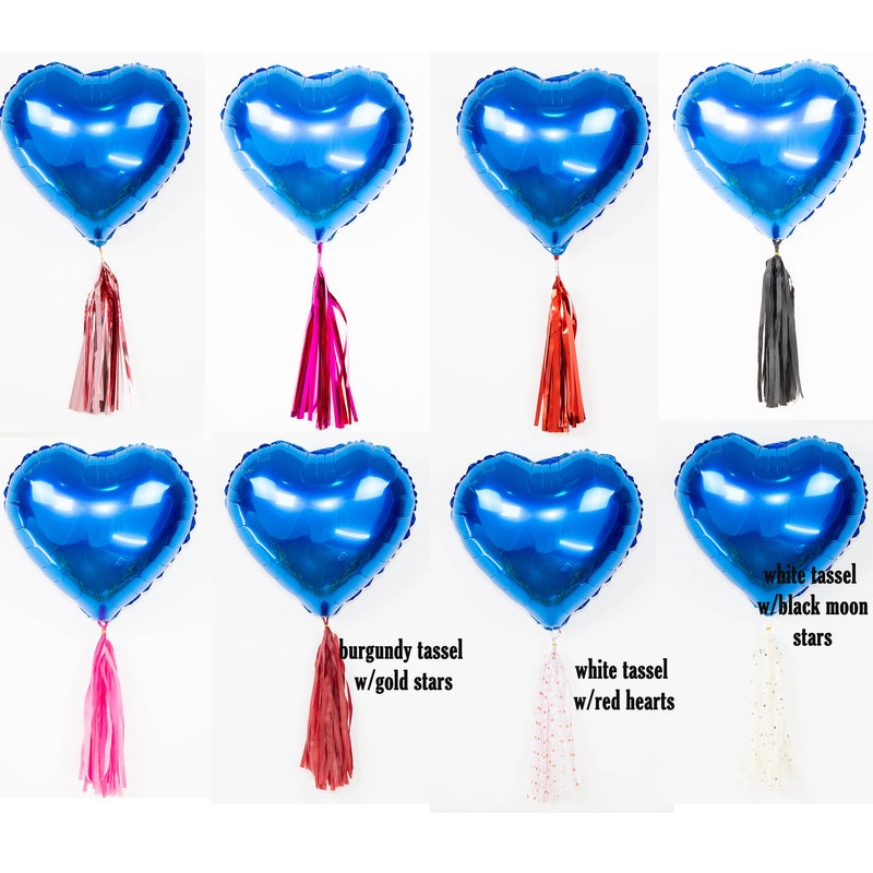 Metallic Heart Balloons - Etsy
