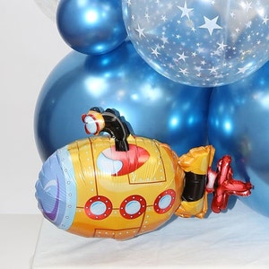 DIY Large 5ft Blue Under the Sea Birthday Balloon Sculpture Oneder ...