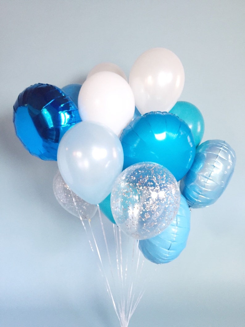 18 Mylar Foil Balloon Bouquet Balloons Birthday Decor - Etsy