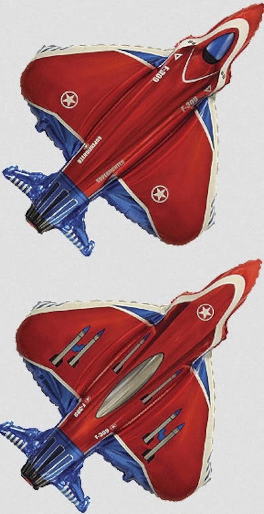 3ft Fighter Jet Balloon Super Fighter Jet Balloon Birthday Boy - Etsy