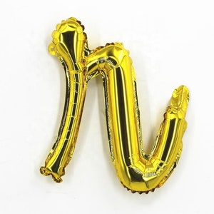 Script Cursive Foil Letters Numbers Symbols Foil Balloons Parties Party ...