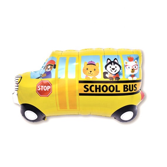 XL School Bus Balloon Helium Floated School Bus Balloons - Etsy