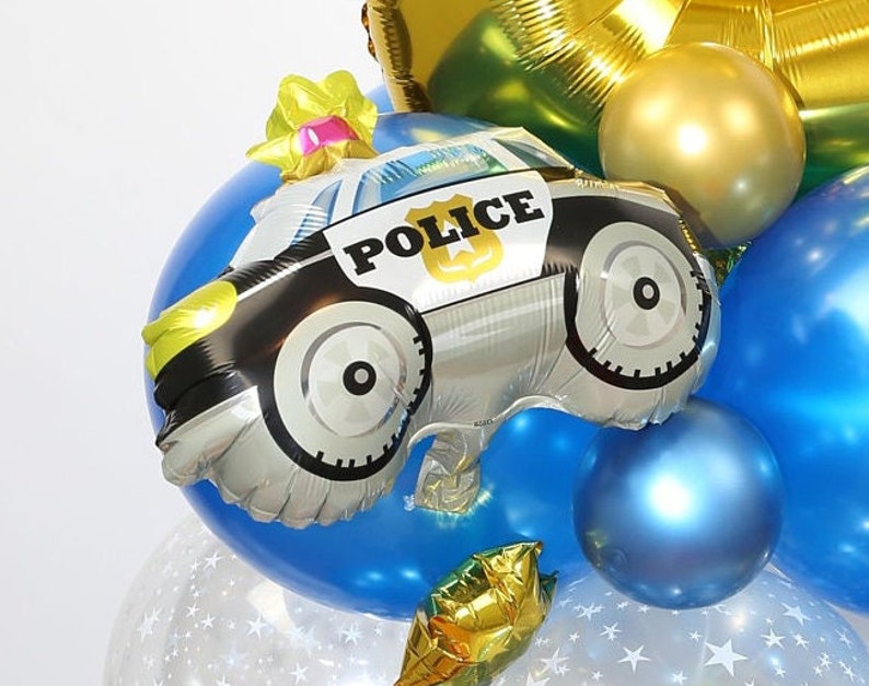 DIY Large 5ft Blue Honk Beep Vroom Birthday Balloon Sculpture ...