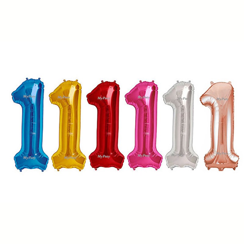 Cyber Sale32 LARGE RED Number Balloons Blue Pink Number - Etsy