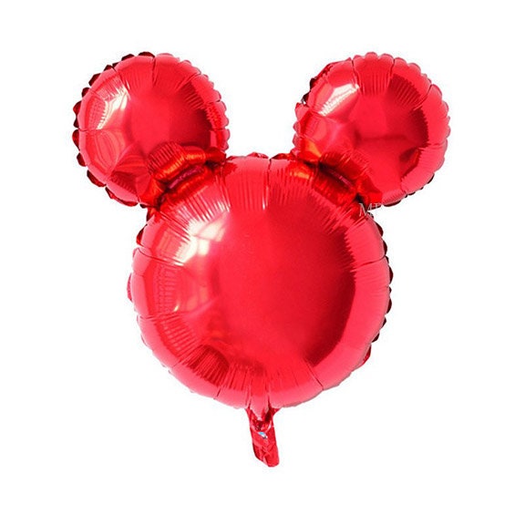 Cyber Sale 1/3/6pcs Foil Mickey Mouse Balloon Black Color 24” Mylar ...