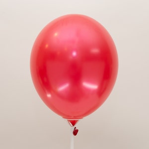 11 Inch Red Latex Balloons 50 Pack of Latex Balloons Red Rose Valentine ...