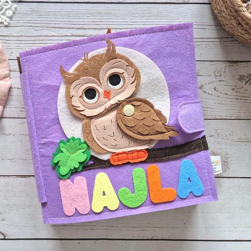 Cloth Activity Book - Etsy