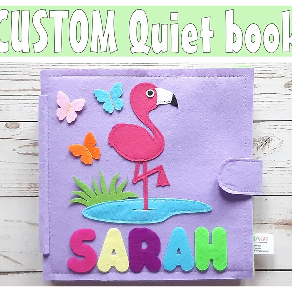 Toddler Quiet Book - Etsy