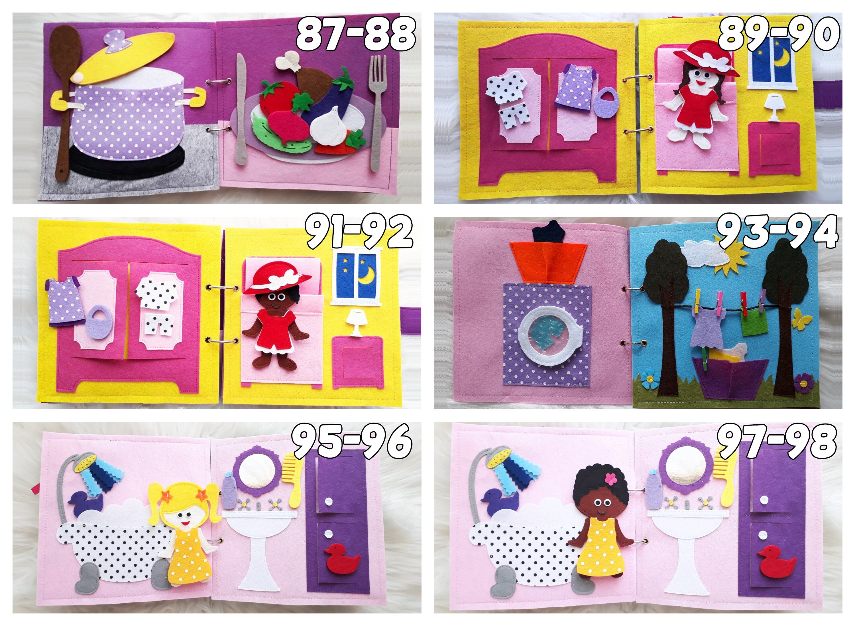 CUSTOM Activity quiet book Owl for educational toddler | Etsy