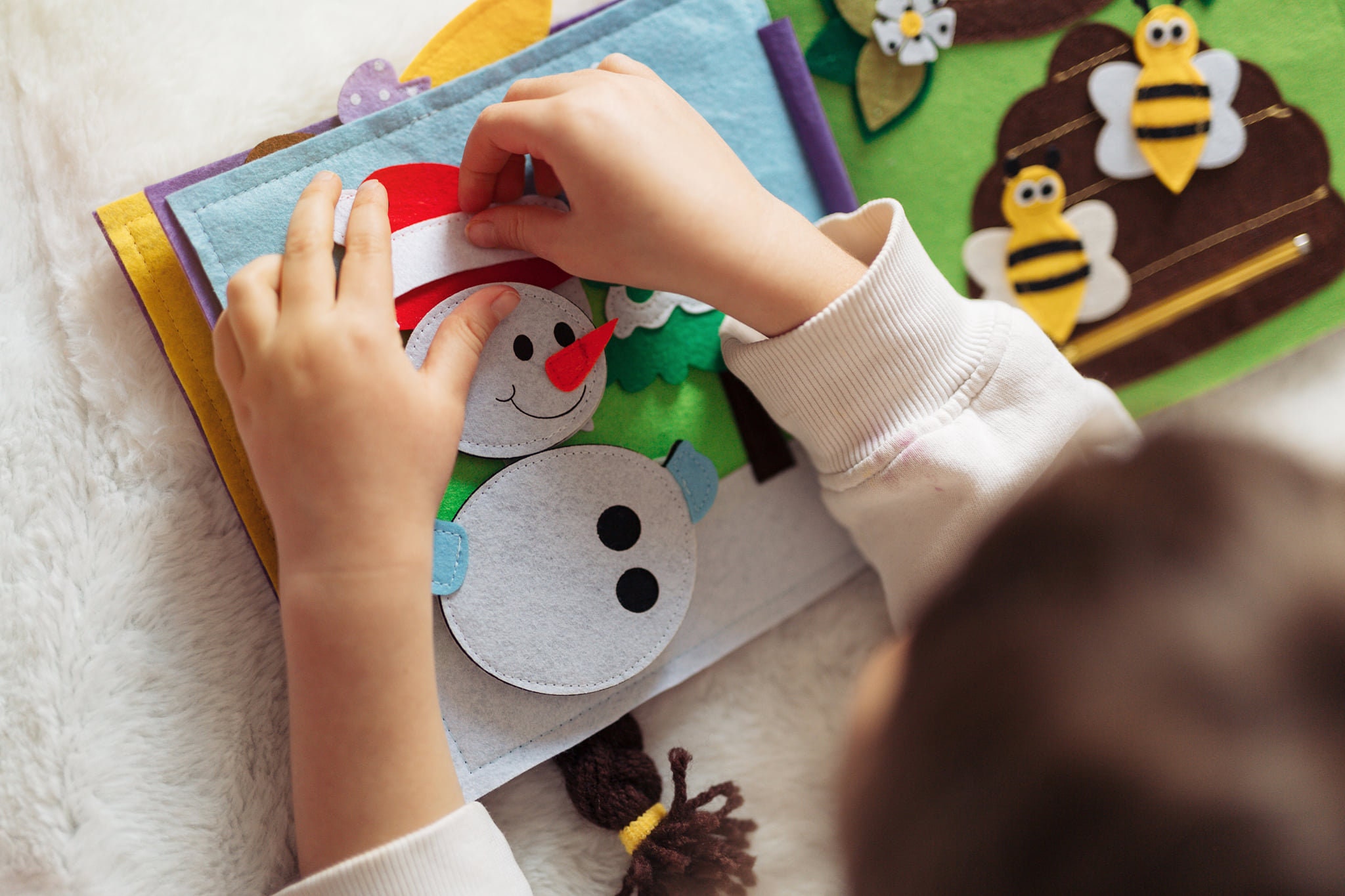 Quiet Book Busy Book Activity Book First Book - Etsy