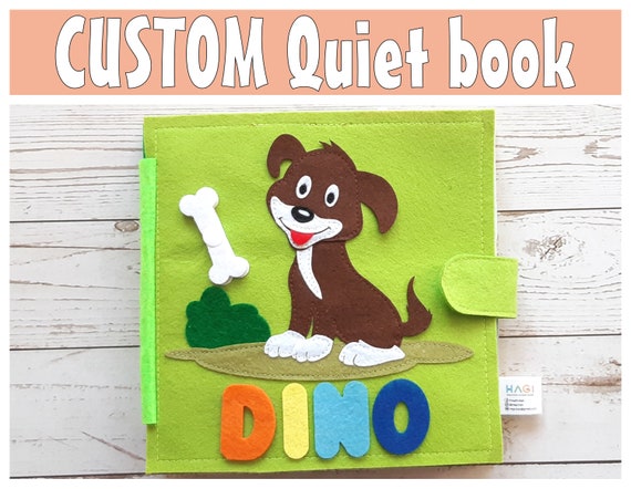 Quiet Book Busy Book Activity Book First Book - Etsy