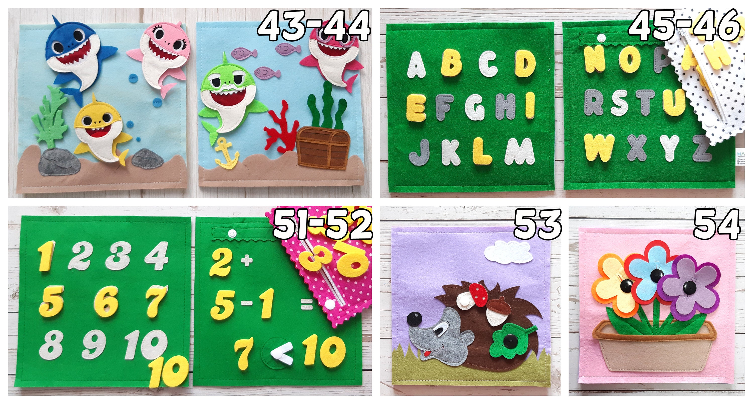 Customized Busy Book Flamingo Montessori Activity Educational - Etsy