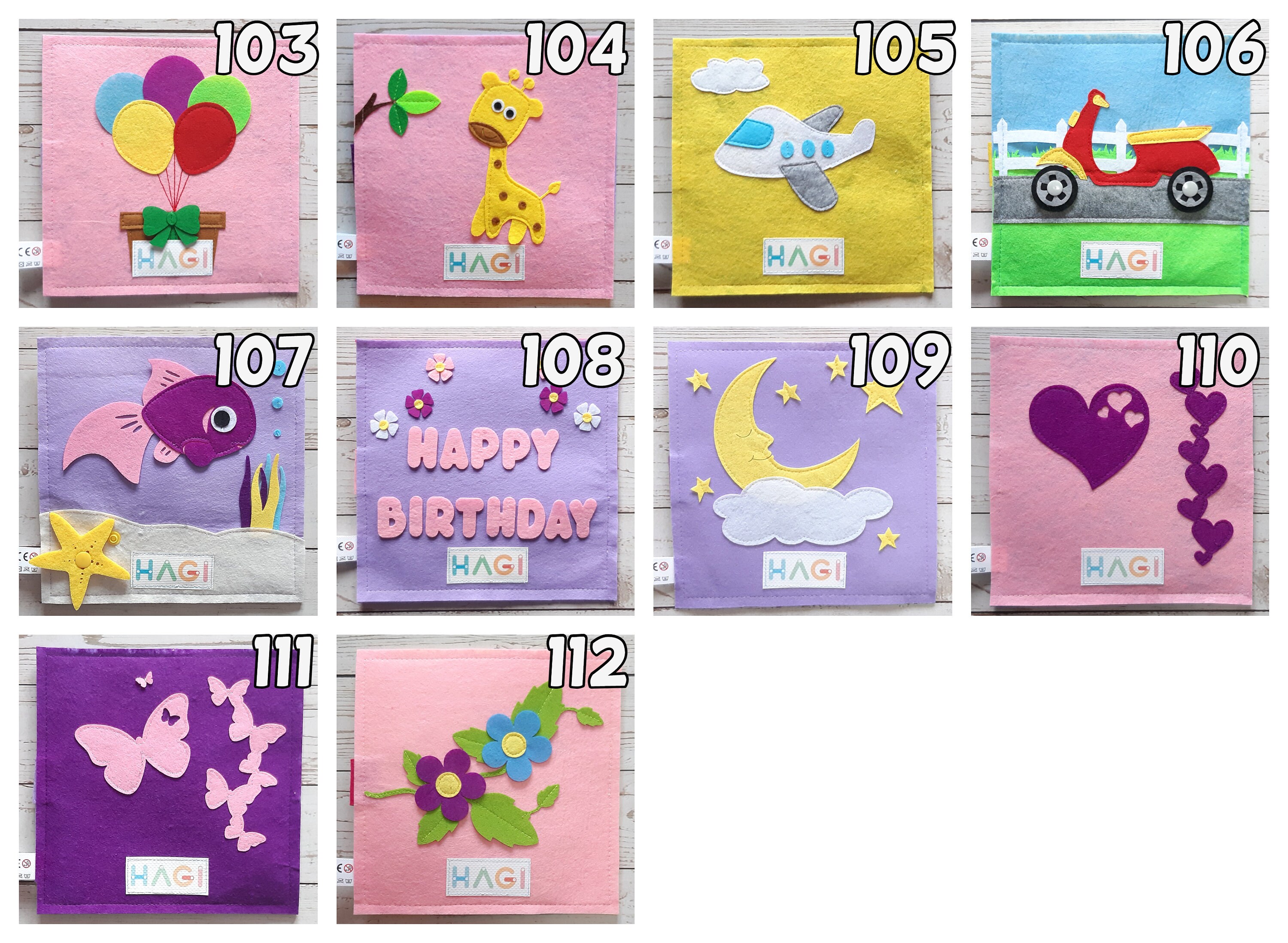 Customized Busy Book Flamingo Montessori Activity Educational - Etsy