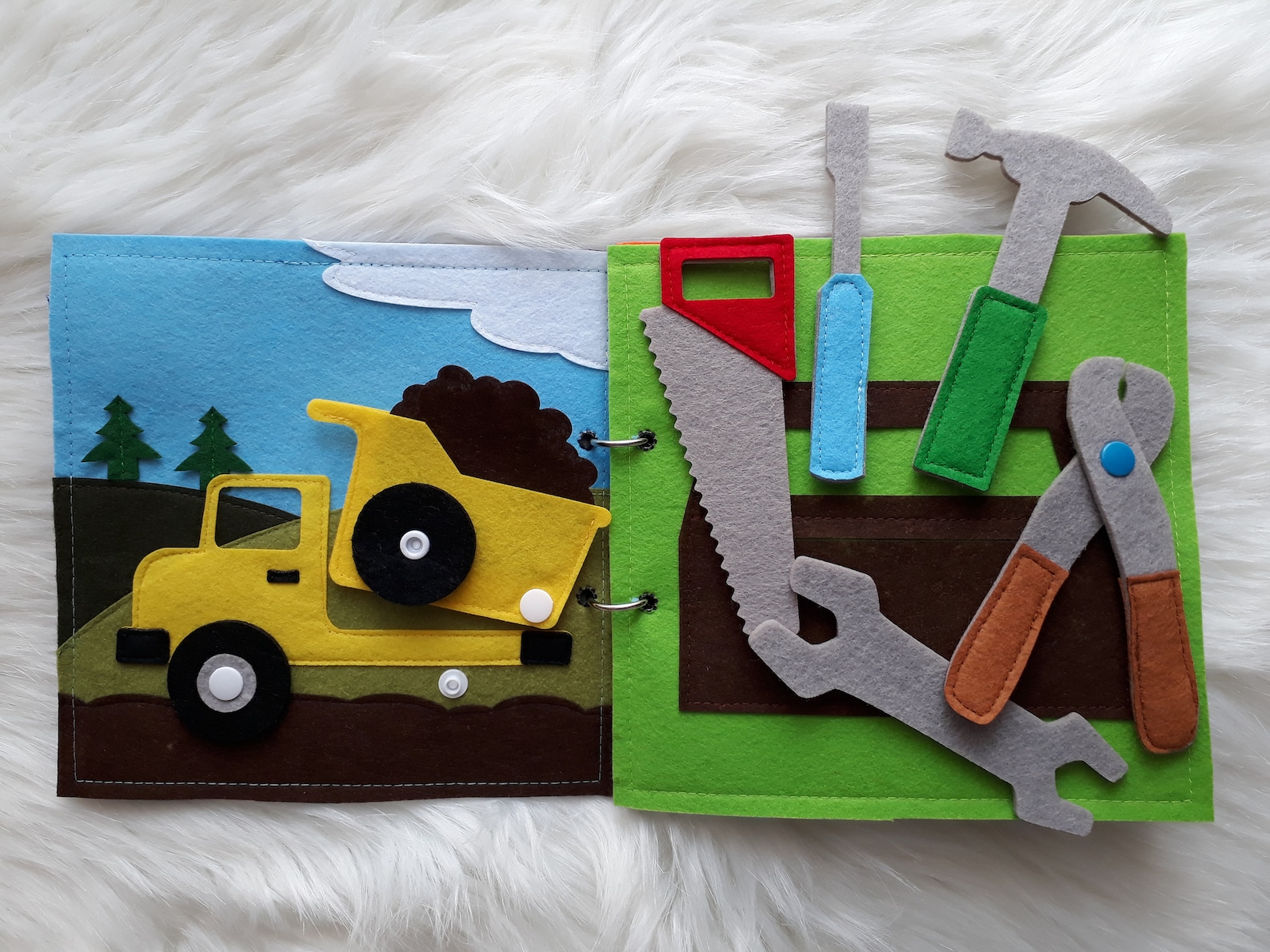 Busy Book Personalized Quiet Book Toddler Busy Book Felt - Etsy New Zealand