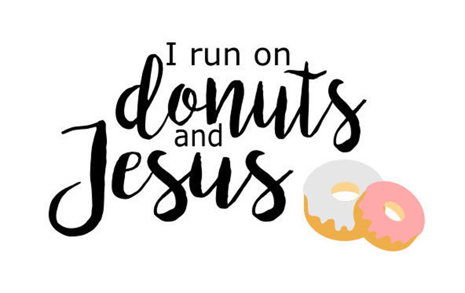 Donuts & Jesus - Etsy