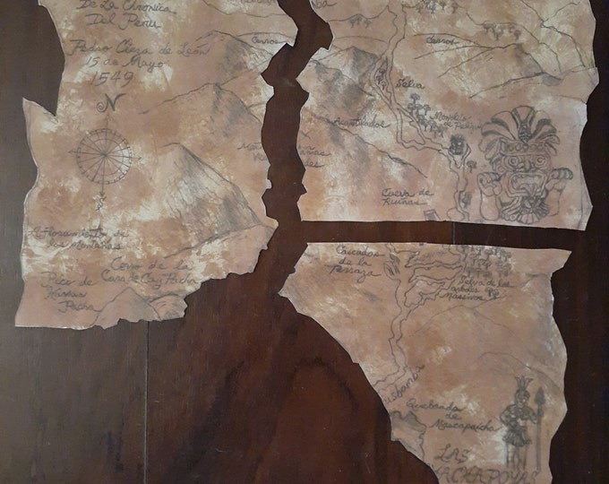 Indiana Jones Temple of the Forbidden Eye Map - Etsy Hong Kong