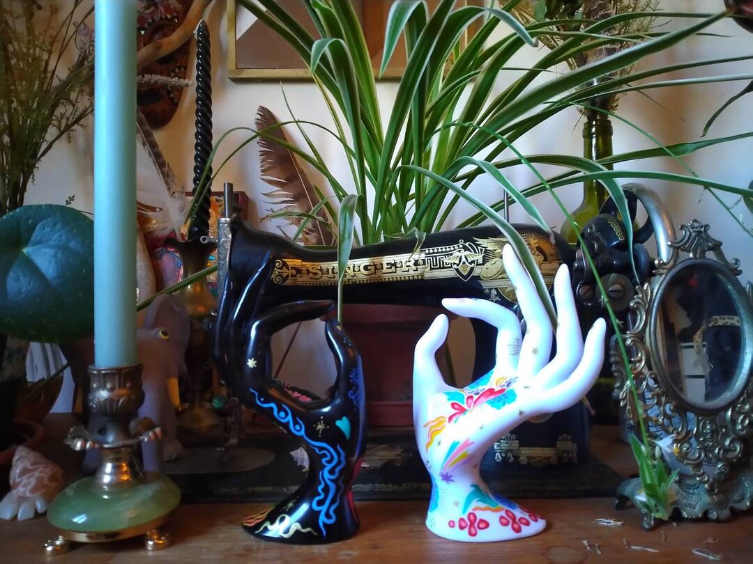 Custom Hand Ringed Display Interior Decoration Occult Art - Etsy