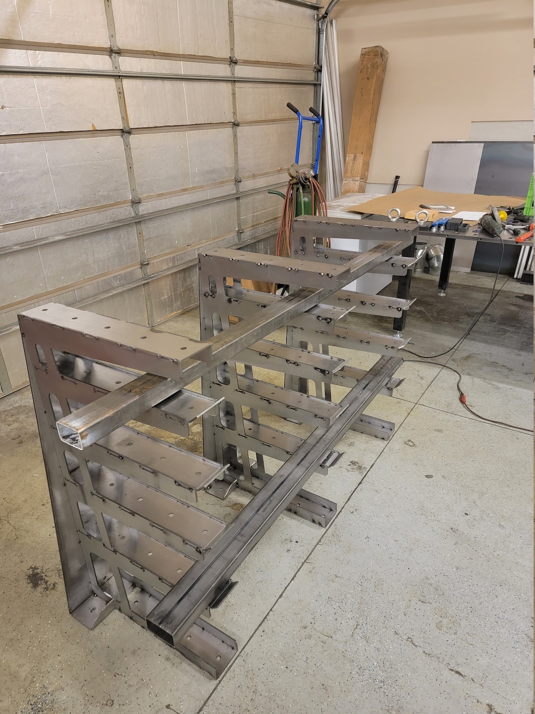 Steel Storage Rack DXF File - Etsy