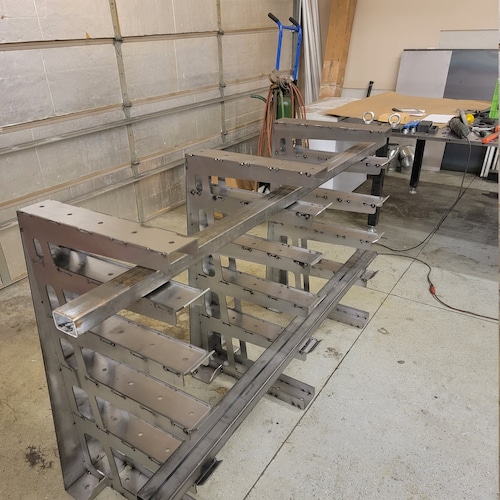 Steel Storage Rack DXF File - Etsy